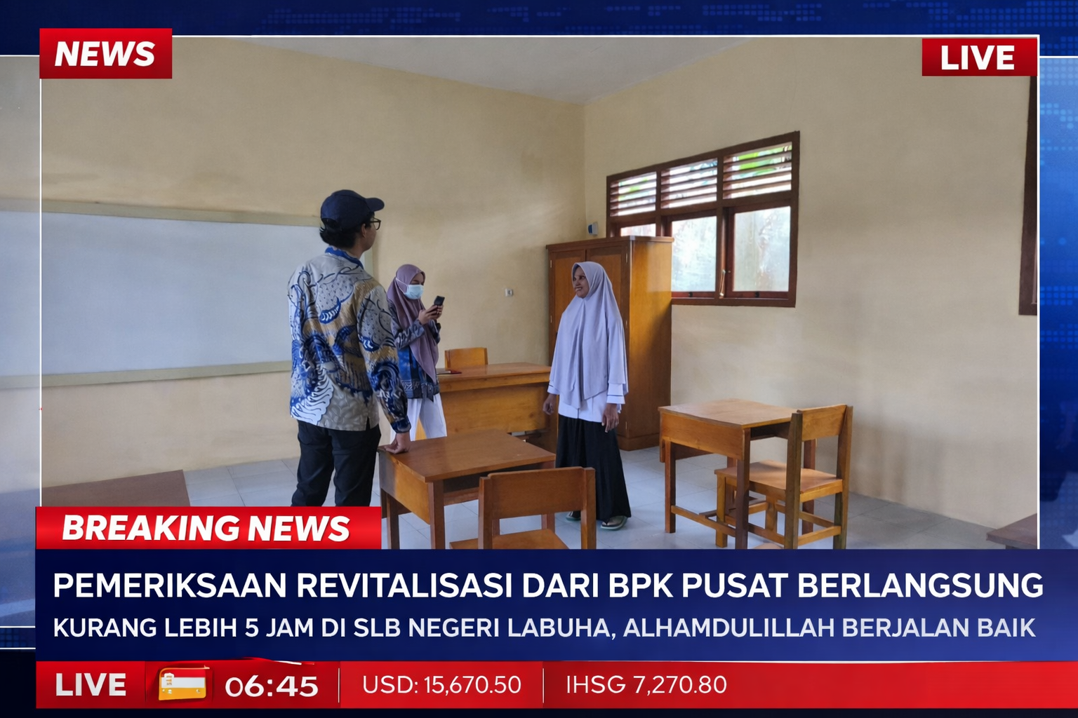 Pemeriksaan Revitalisasi dari BPK Pusat Berlangsung Kurang Lebih 5 Jam ...